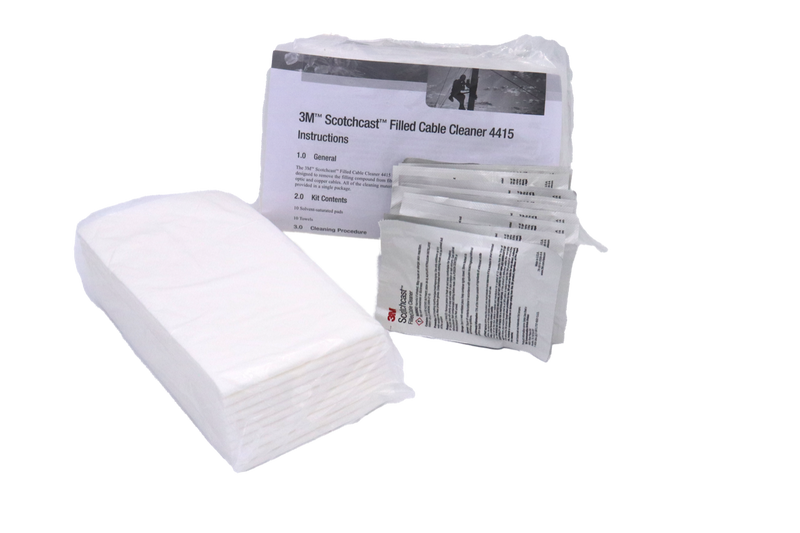 Corning Scotchcast Filled Cable Cleaner 4415 Service Wire Cleaning Kit