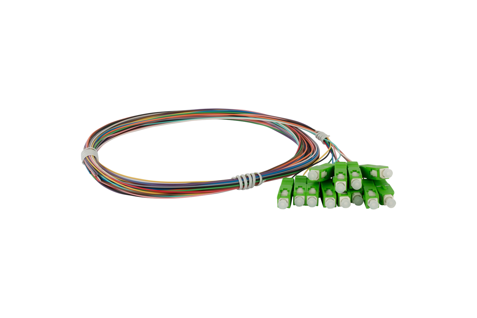 Pigtails: SCA Single Mode OS2 2m - 12 pack